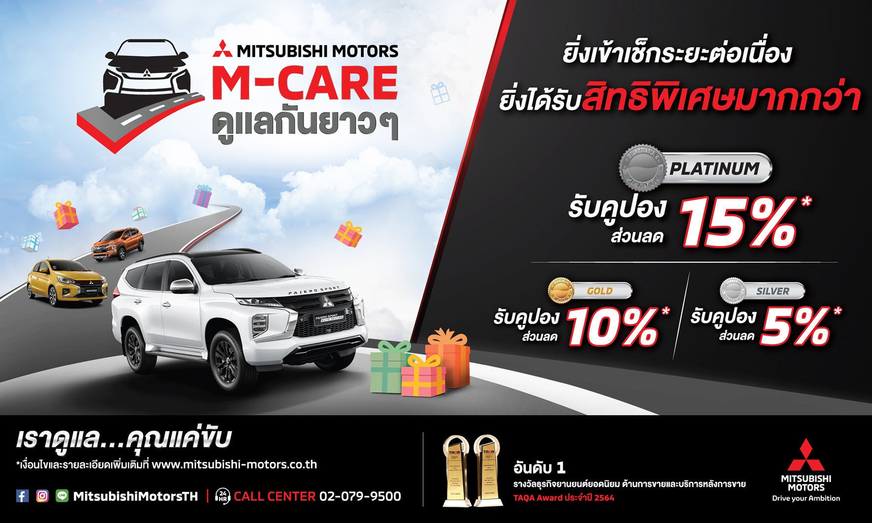Mitsubishi Motors Thailand Launches ‘M-Care’ Aftersales Program with ...